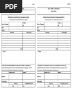 RER Form New | PDF | Finance & Money Management