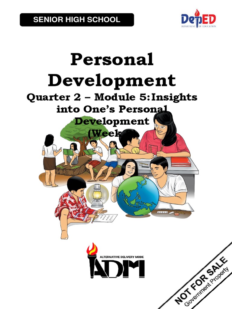 Personal Development: Quarter 2 - Module 5: Insights Into One's ...