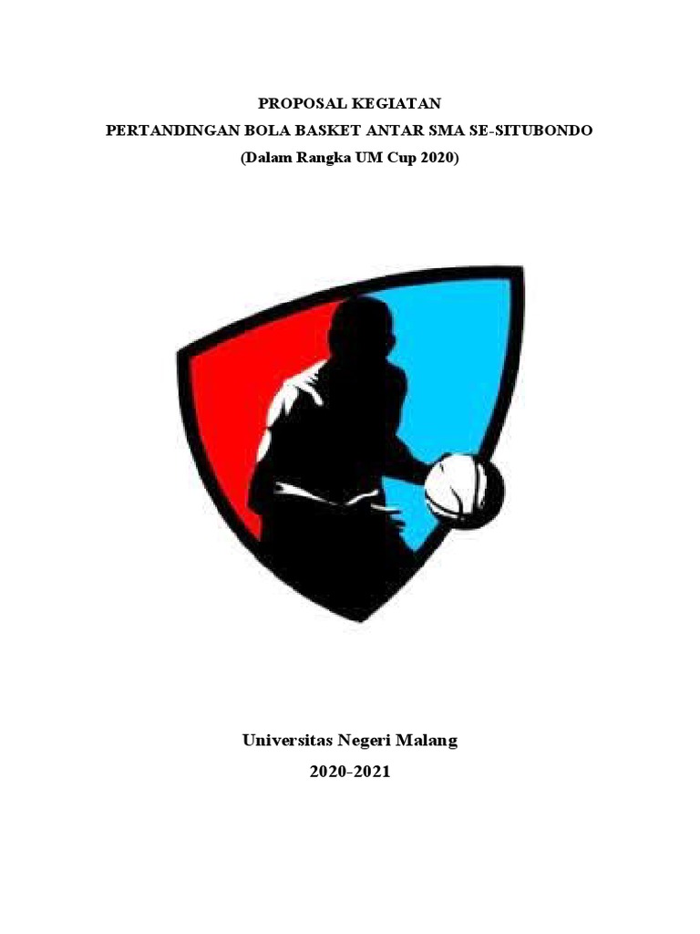 UM CUP 2020: PROPOSAL PERTANDINGAN BOLA BASKET ANTAR SMA SE-SITUBONDO | PDF
