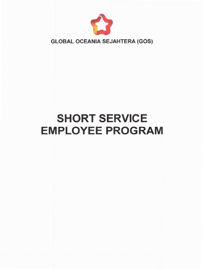 Short Service Employee Program | PDF