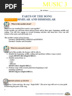Music Lesson Plan Grade 1 Quarter 1 | PDF | Learning | Rhythm