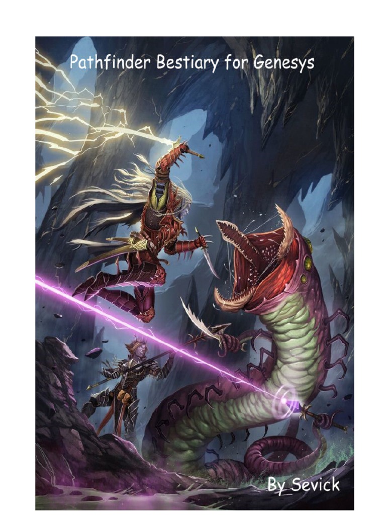 Pathfinder Bestiary For Genesys | PDF | Zombies | Leisure