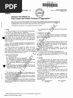 ASTM C 136 Sieve Analysis of Fine and Coarse Aggregates (D) | PDF