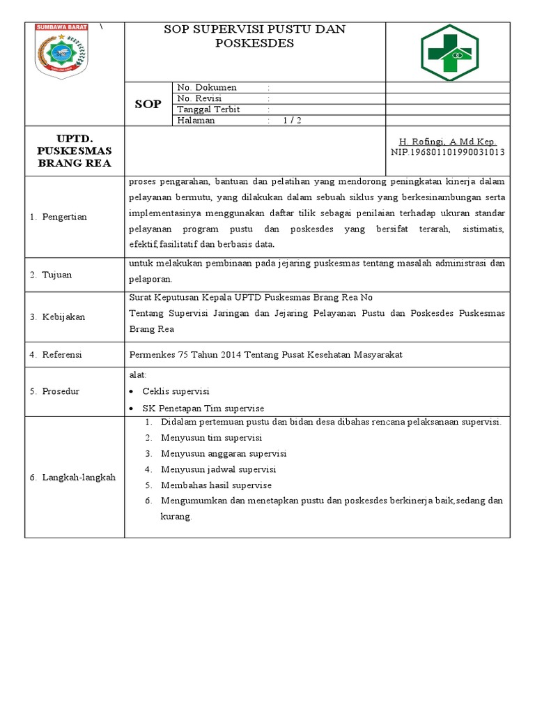 SOP Jejaring Dan Jaringan | PDF