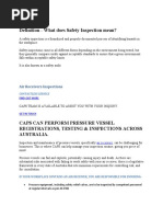 D Shackle Inspection Checklist | PDF | Crane (Machine) | Rope