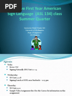 5 Parameters of ASL Explained | PDF | American Sign Language | Human ...