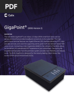 gp1100x Datasheet | PDF | Quality Of Service | Optical Fiber