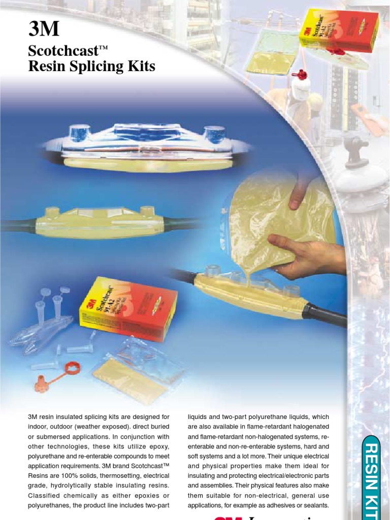 Scotchcast Resin Splicing Kits | PDF | Epoxy | Building Engineering