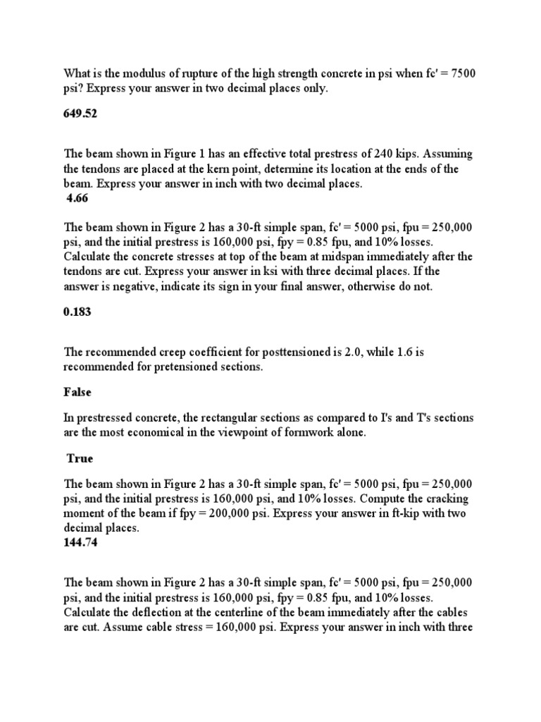 co78-quiz-pdf-pounds-per-square-inch-beam-structure
