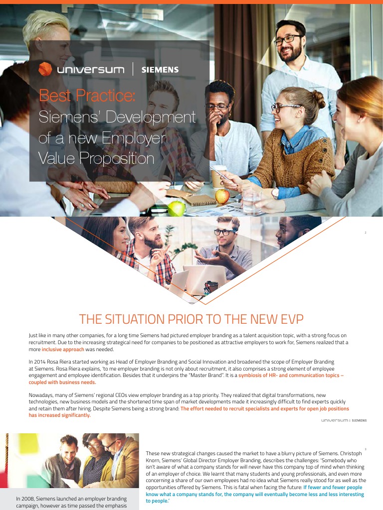 Best Practice:: Siemens' Development Value Proposition | PDF | Brand ...