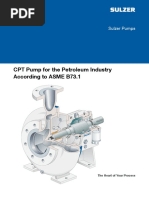 SULZER Pumps Catalogue | PDF