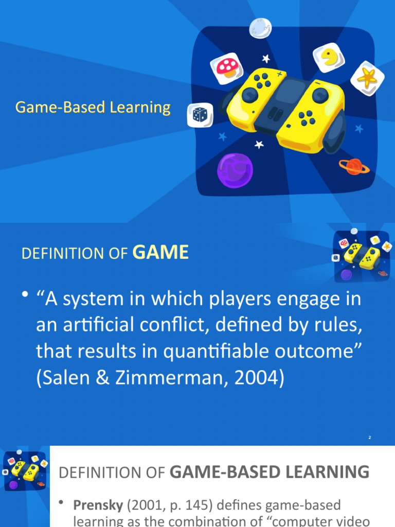 Game-Based Learning | PDF | Learning | Applied Psychology