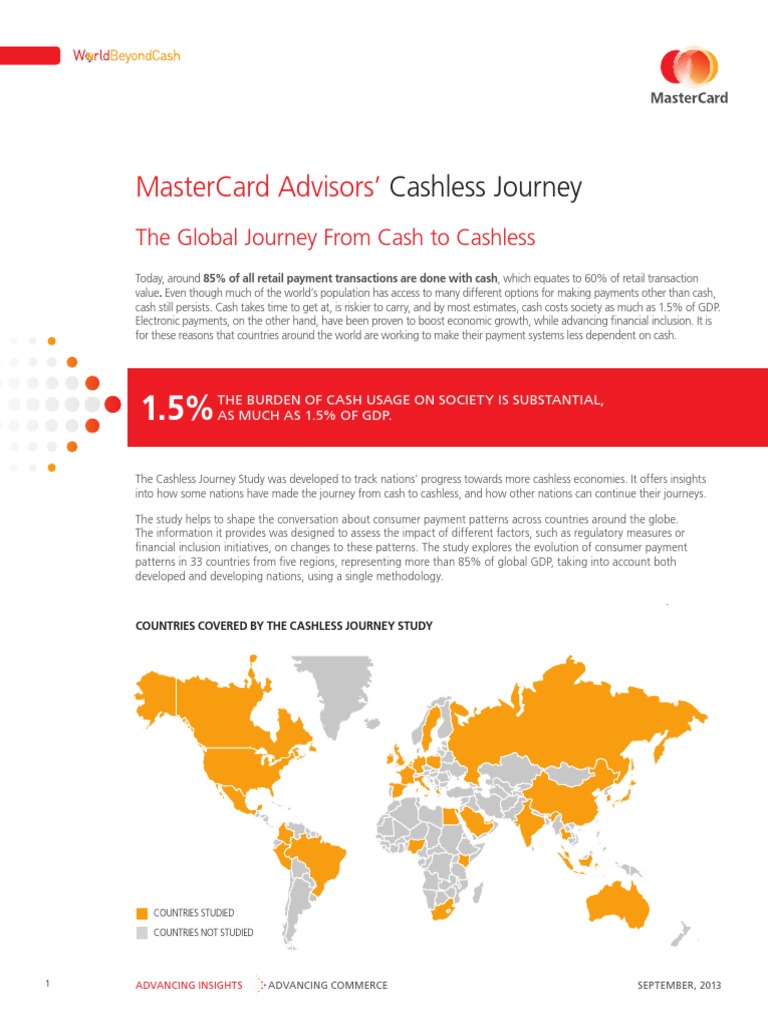 Cashless-Journey WhitePaper FINAL | PDF | Cash | Retail