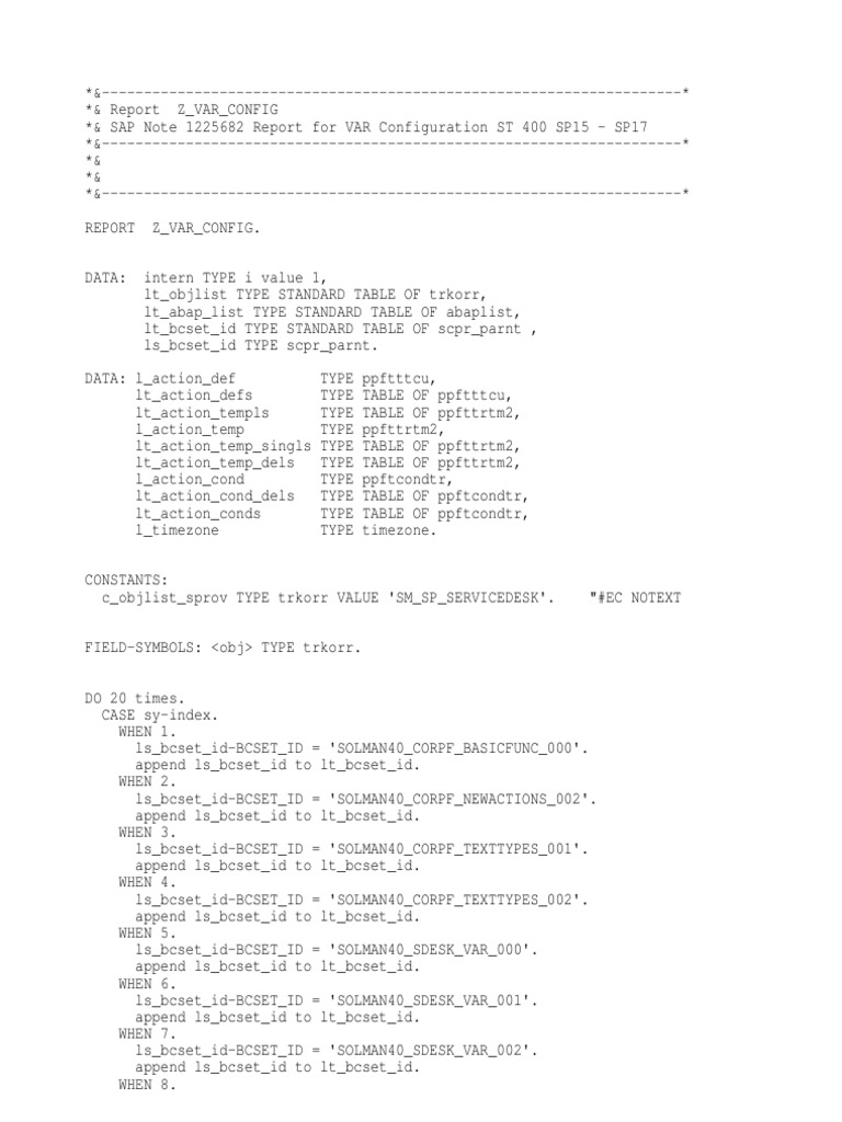 Z Var Config | PDF | Computer Architecture | Data Management