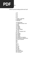 General Training Reading Answers | PDF | Teaching Methods & Materials
