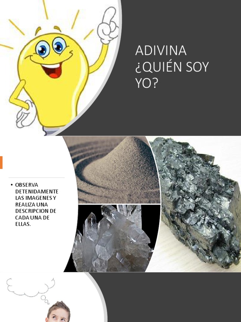 Adivina Quien Soy Yo | Descargar gratis PDF | Solubilidad ...