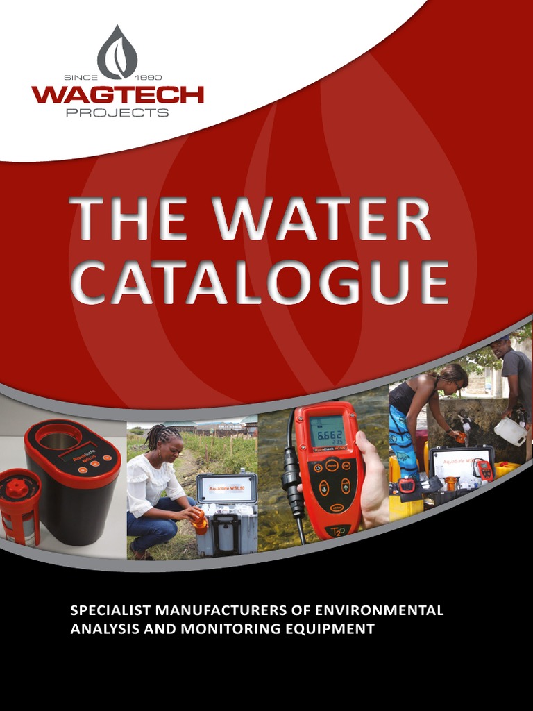 Wagtech Water Catalogue LR 17-11-16 3 | PDF | Water | Water Quality