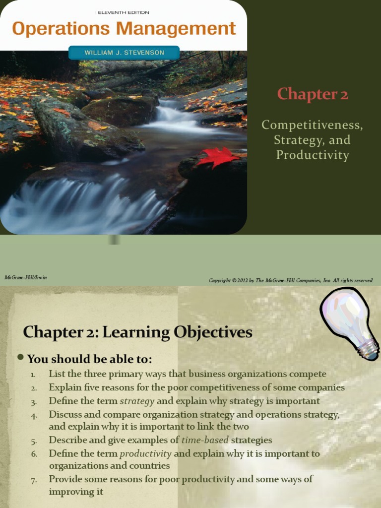 Chapter 02 Slides | PDF | Strategic Management | Output (Economics)