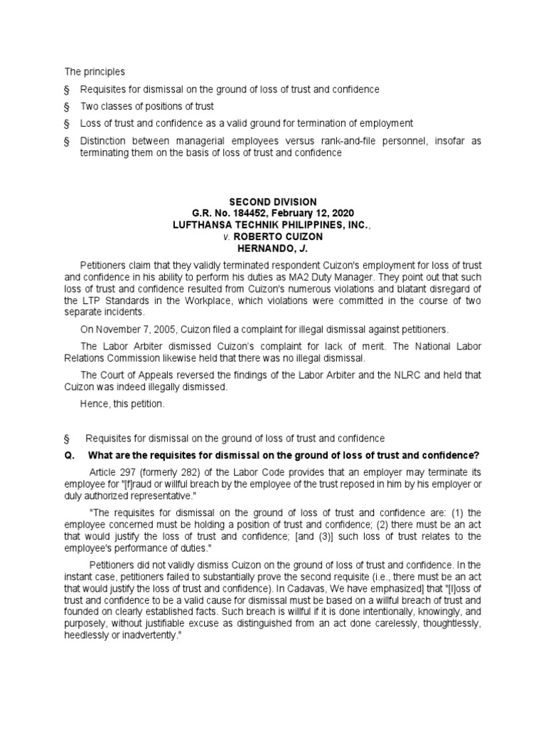 G.R. No. 184452 - Lufthansa Technik Philippines, Inc., Et Al. vs ...