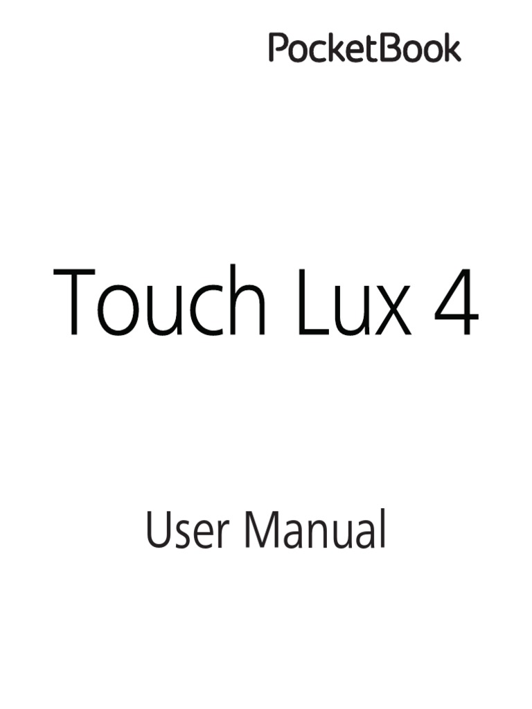 User Manual Touch Lux 4 EN | PDF | Computer Keyboard | Icon (Computing)