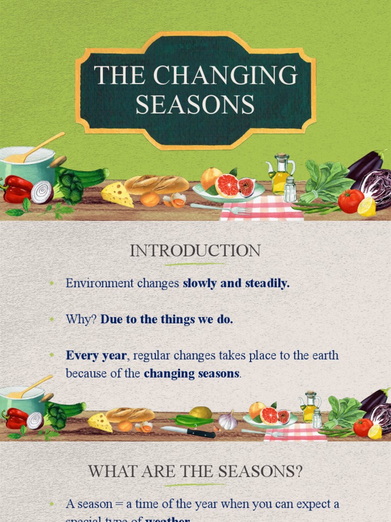 Understanding Seasonal Changes | PDF | Earth | Physical Geography