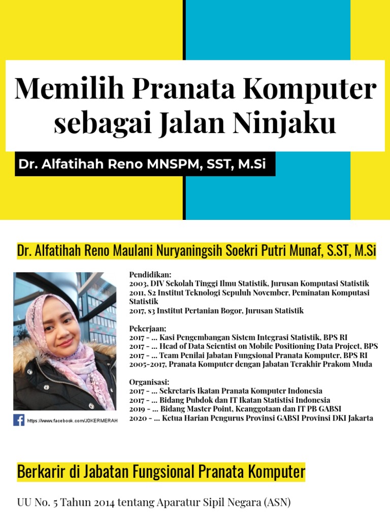 Jabatan Fungsional Pranata Komputer Materi 1 | PDF