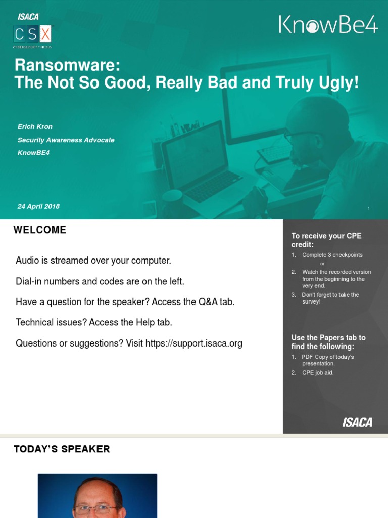 Presentation Deck - Full Slides | PDF | Ransomware | Phishing