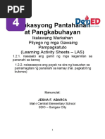 Pagsusulsi NG Punit NG Damit | PDF