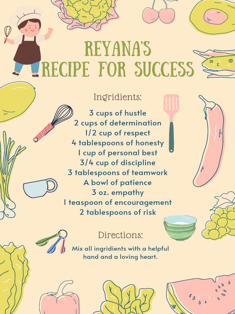 Recipe For Success | PDF