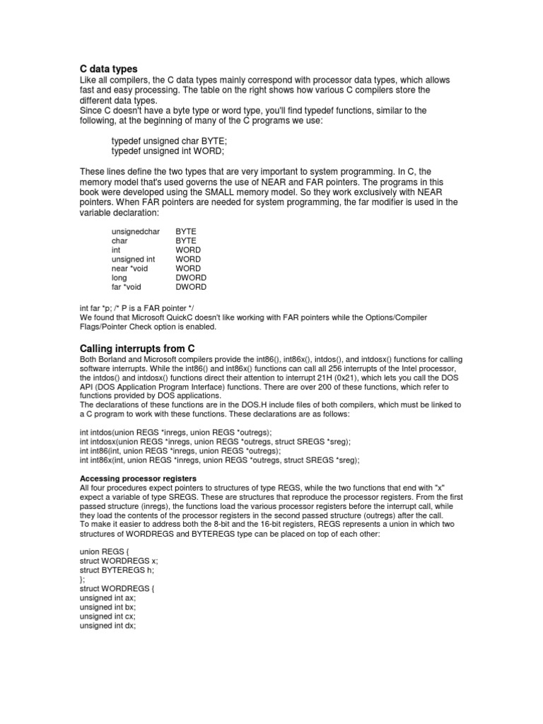 C Data Type Pdf Pointer Computer Programming C Programming
