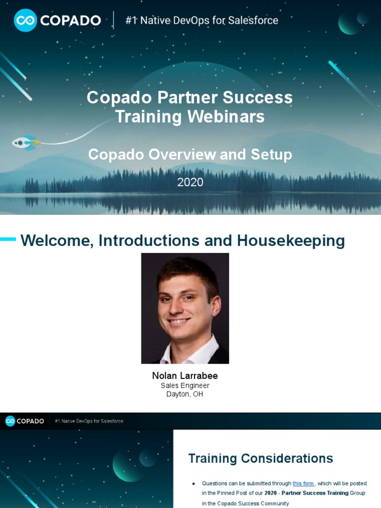 Copado Partner Success Training #1 - Copado Overview and Setup | PDF | Software Repository ...