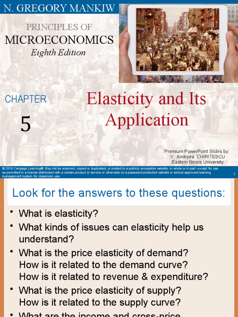 Mi Premium CH 5 Elasticity and Its Application | PDF | Demand | Price Elasticity Of Demand