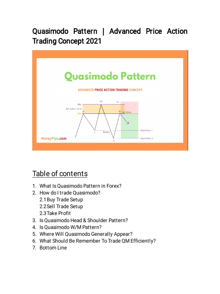 The Quasimodo Chart Pattern (HoneyPips) 96 | PDF