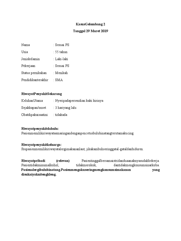 Kasus IPE 2 Farmasi | PDF