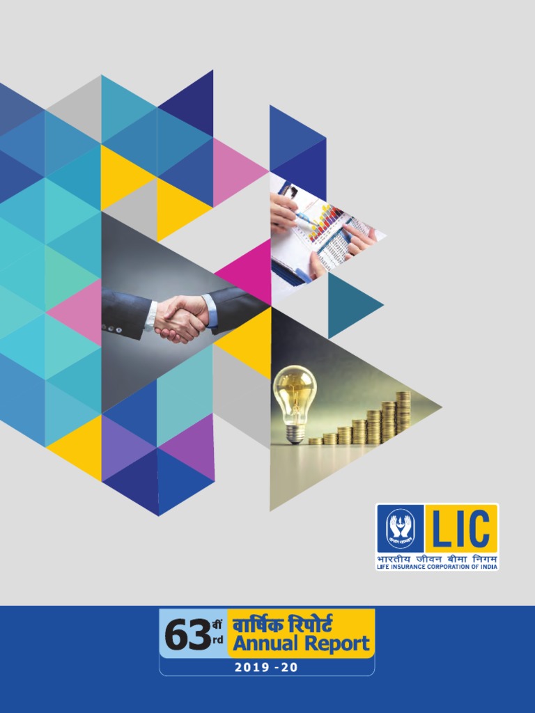 LIC Annual Report 2019 20 | PDF