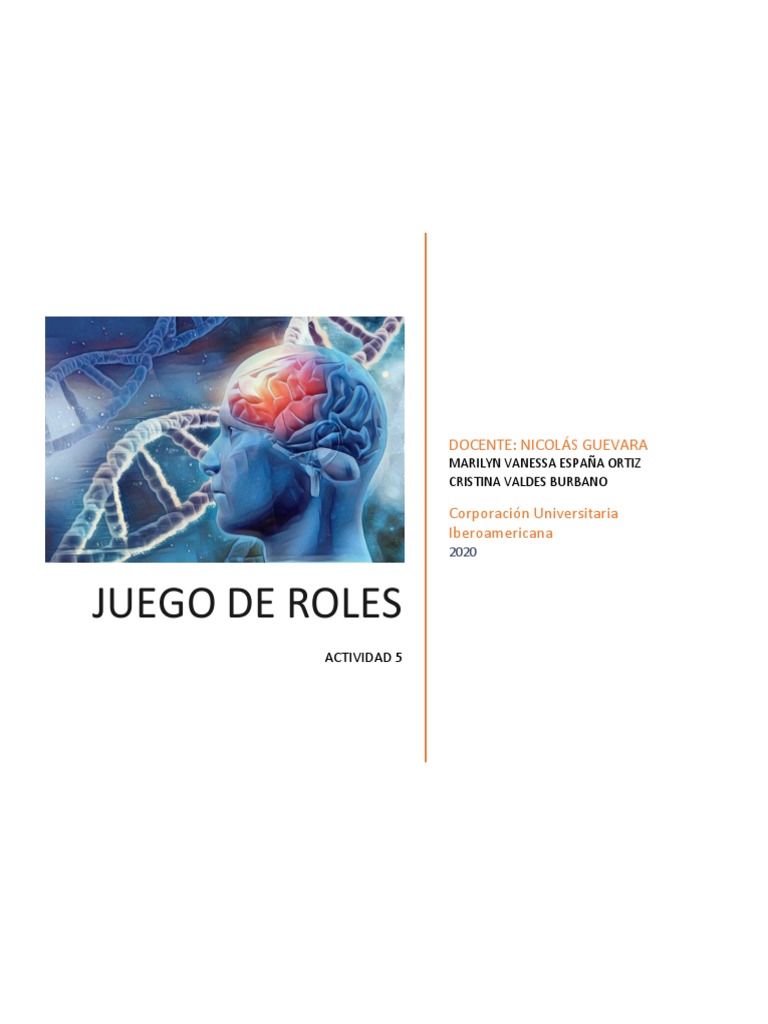 Actividad 5 - Juego de Roles | PDF | Enfermedad de Alzheimer | Cuidado ...