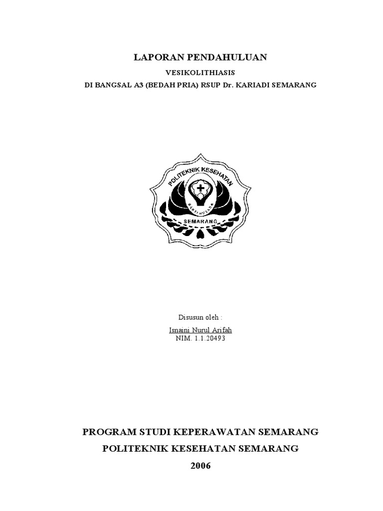 Askep Vesikolithiasis | PDF