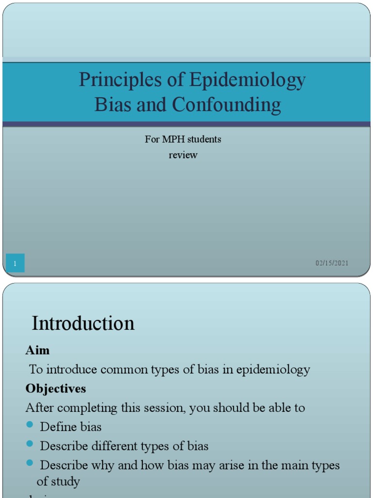 Bias in Research | PDF | Cohort Study | Bias