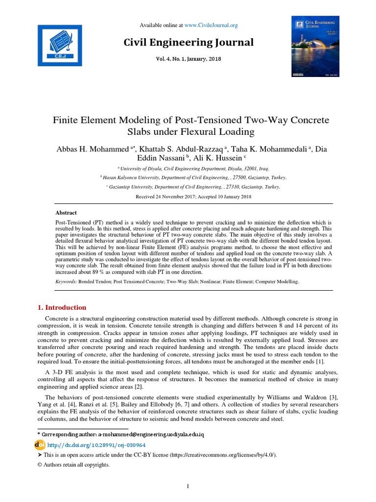 Post Tension Tendon Layout | Download Free PDF | Prestressed Concrete ...