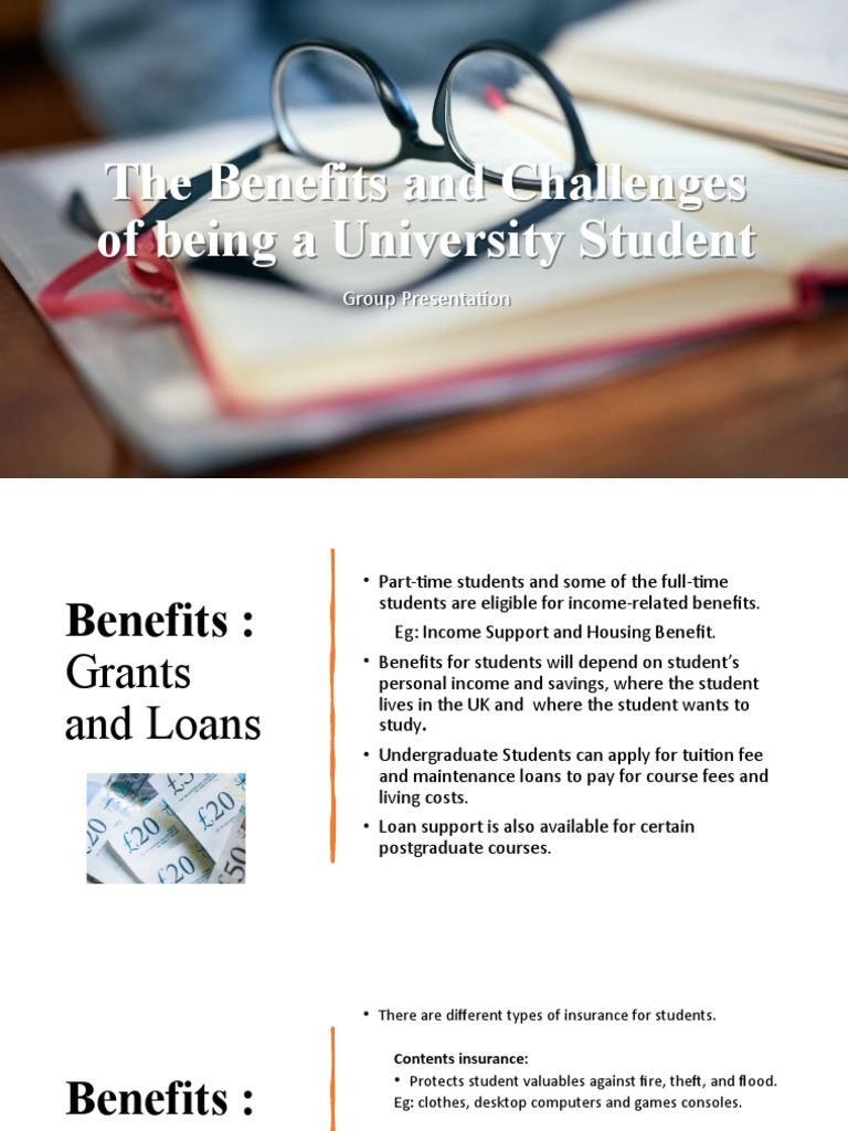 University Student Benefits and Challenges | PDF | Insurance | University