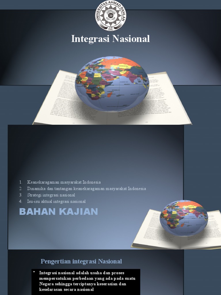 Strategi dan Tantangan Integrasi Nasional | PDF