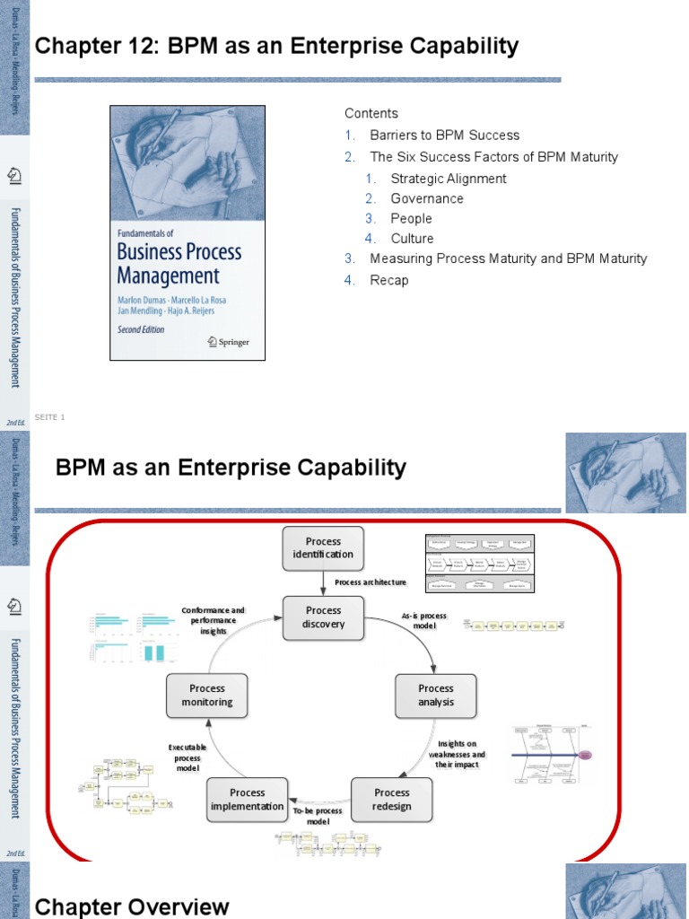Chapter 12: BPM As An Enterprise Capability | PDF | Business Process ...