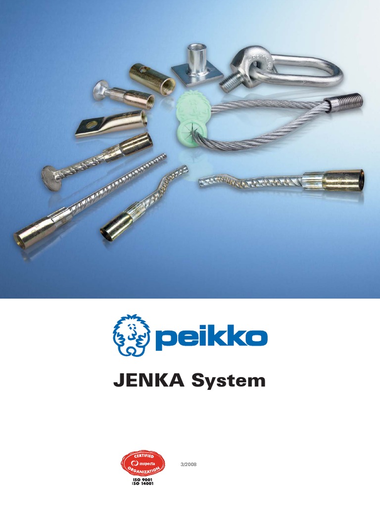 Janka System Peikko | PDF | Rope | Anchor