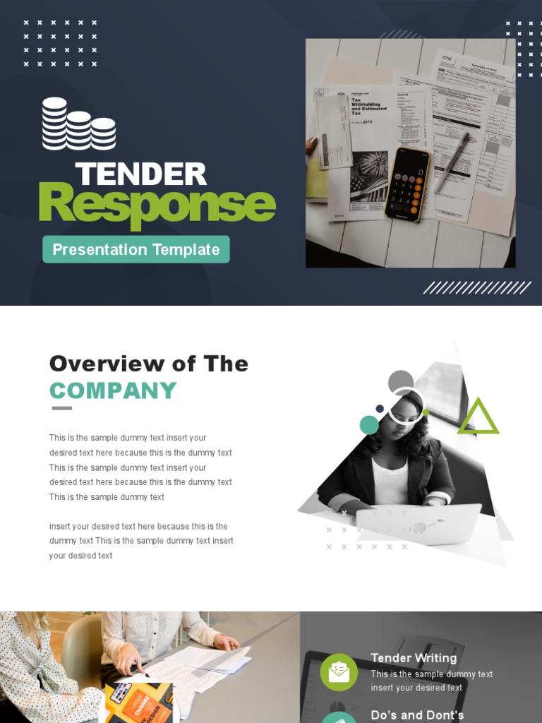 01 Tender Response Powerpoint Template | PDF | Information Technology ...