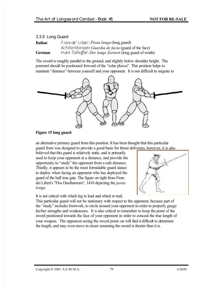 PDF Art of Longsword Combat Book 1pdf | PDF | Sword | Melee Weapons