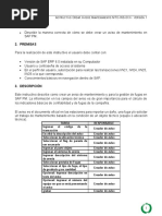 Creación de Aviso en SAP PM - IH01 | PDF | Informática