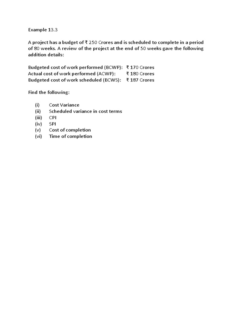 EVA Numericals | PDF | Teaching Mathematics | Business