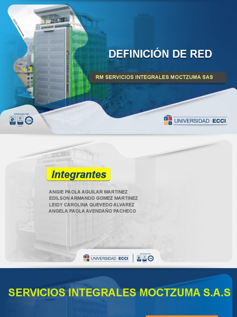Definición de Red RM Servicios Integrales Moctzuma Sas | PDF | Red privada virtual | Servidor ...