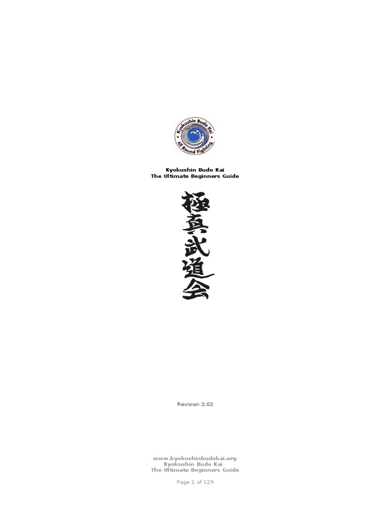 Kyokushin Karate Basics for Beginners | PDF | Combat Sports | Japanese ...
