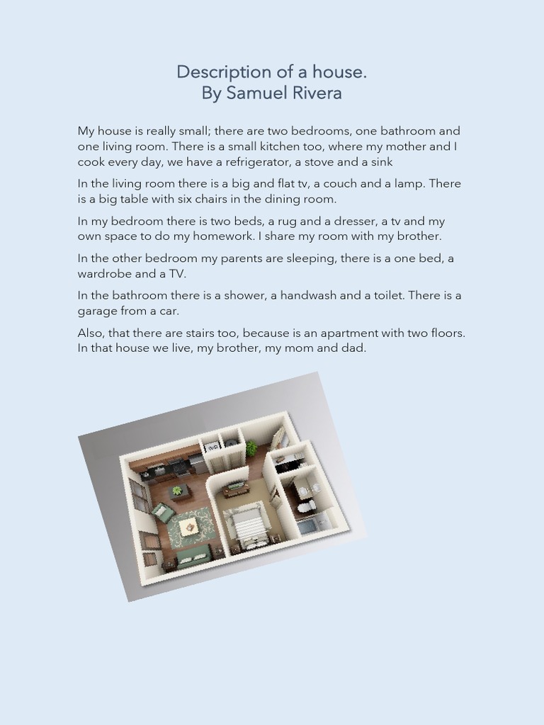 Description of A House | PDF